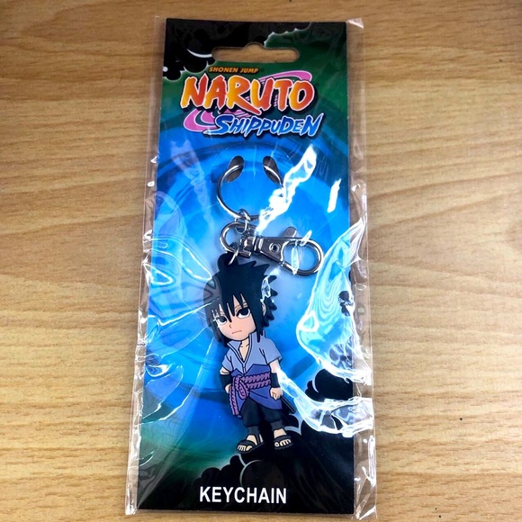 Hot Topic | Accessories | Naruto Shippuden Sasuke Uchiha Keychain ...